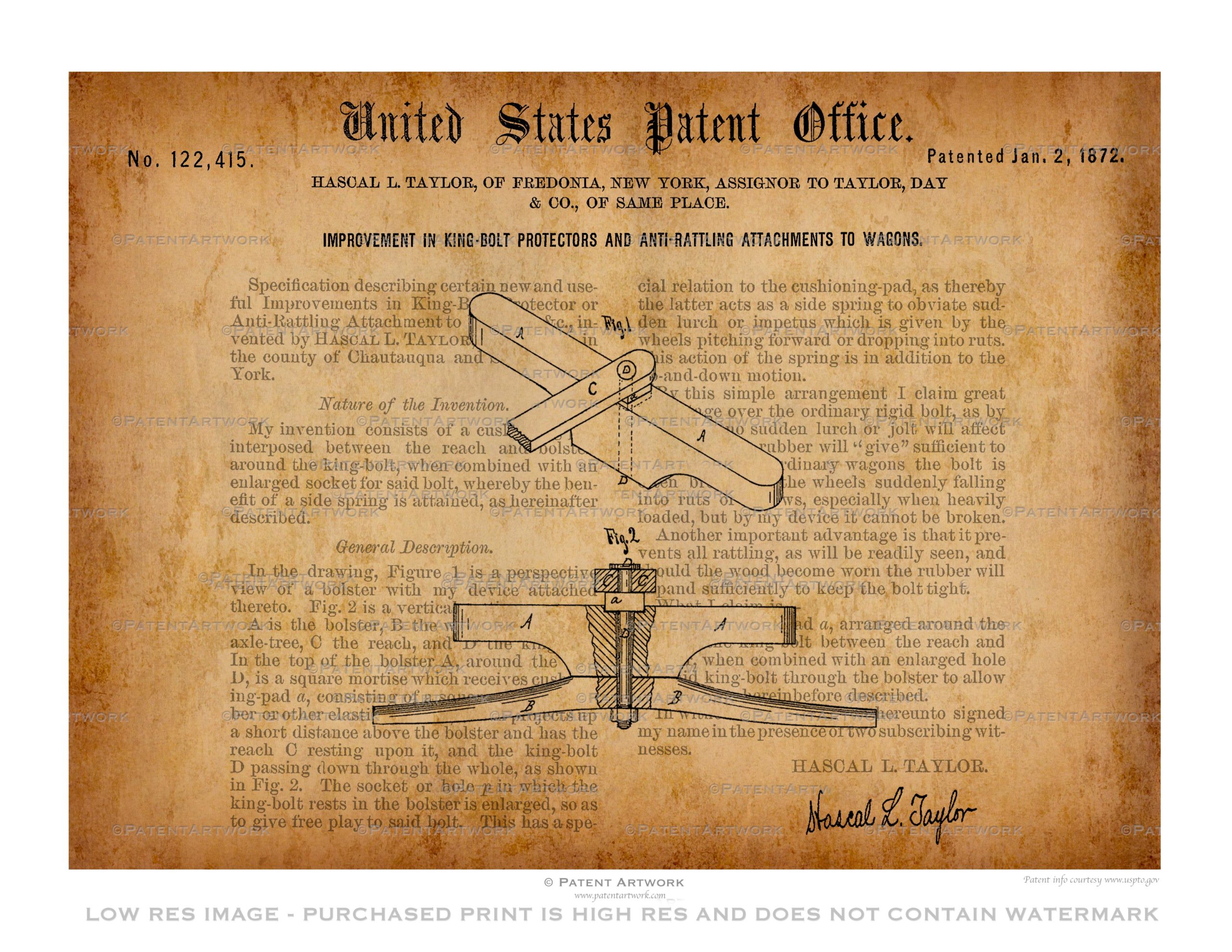 Custom Work Gallery – Patent Artwork